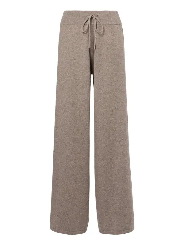 LISA YANG Sofi Cashmere Pajama Pants - Brown
