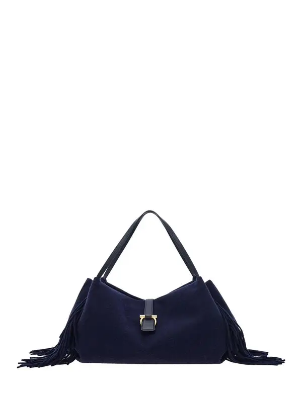 FERRAGAMO Gancini Tote Bag - Blue