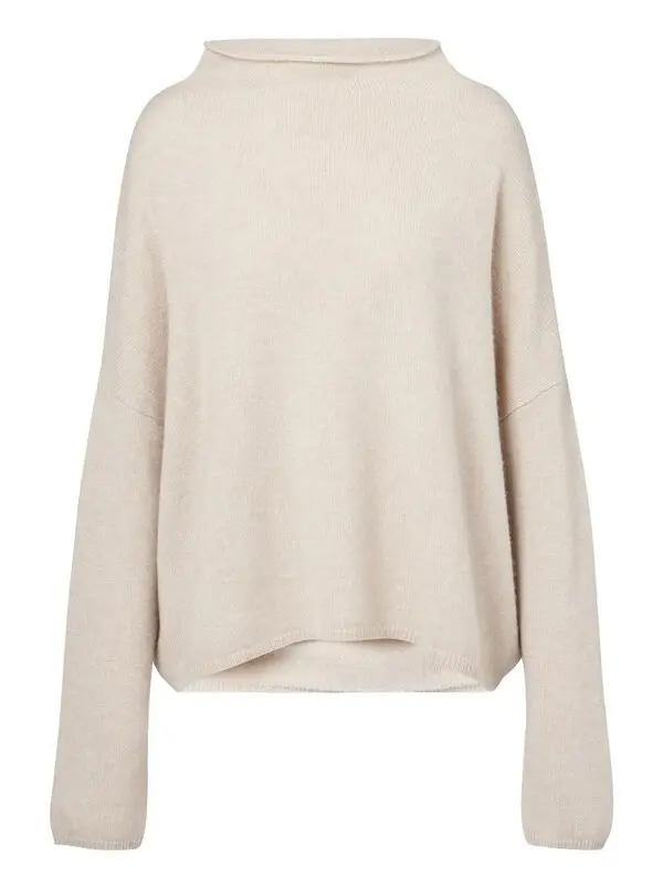 LISA YANG Sandy Cashmere Sweater - Beige