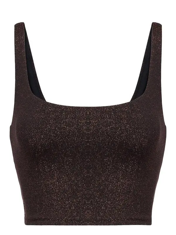 The Upside Arizona Crop Top - Brown