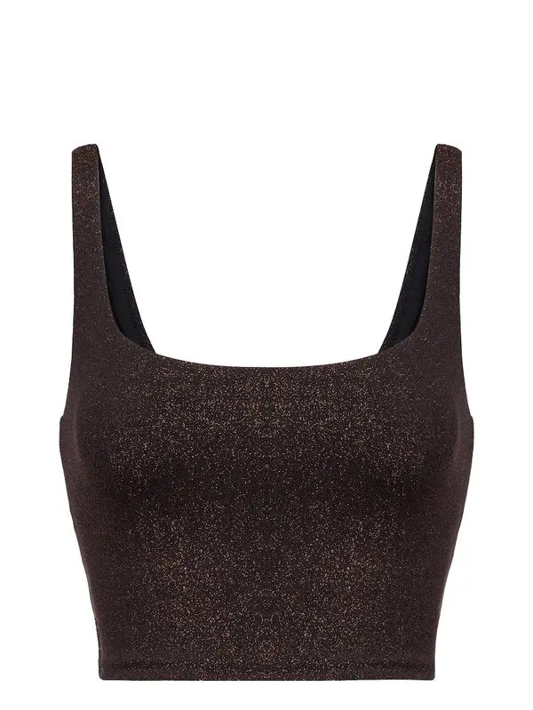 The Upside Arizona Crop Top - Brown