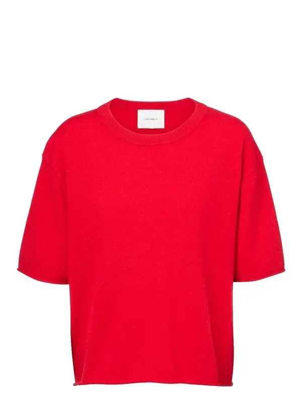 LISA YANG Cila Cashmere T-shirt - Red