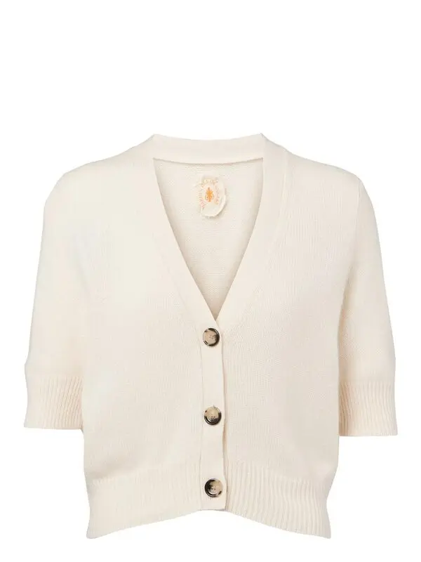 Jardin Des Orangers Cashmere Cardigan - White