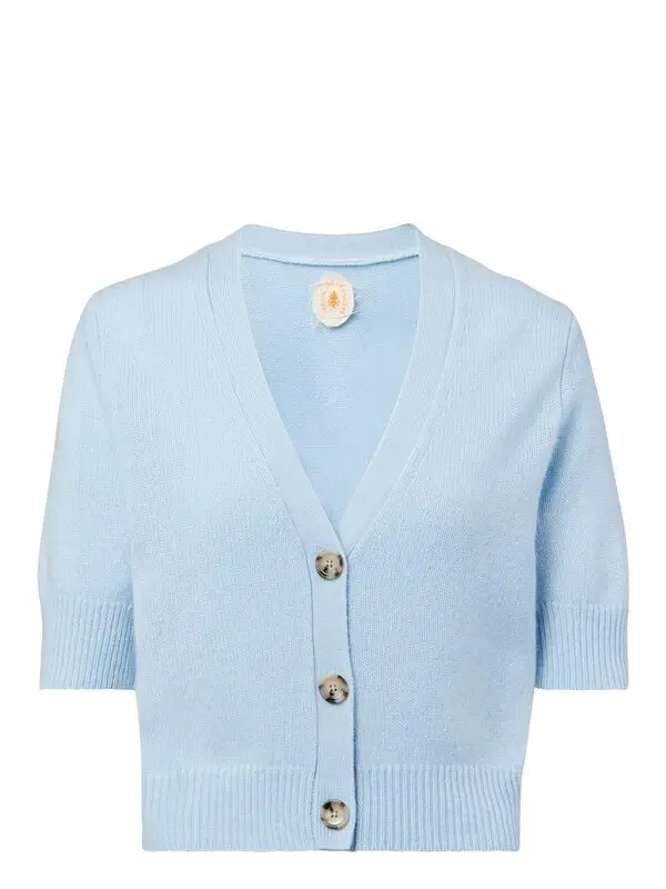Jardin Des Orangers Cashmere Cardigan - Blue