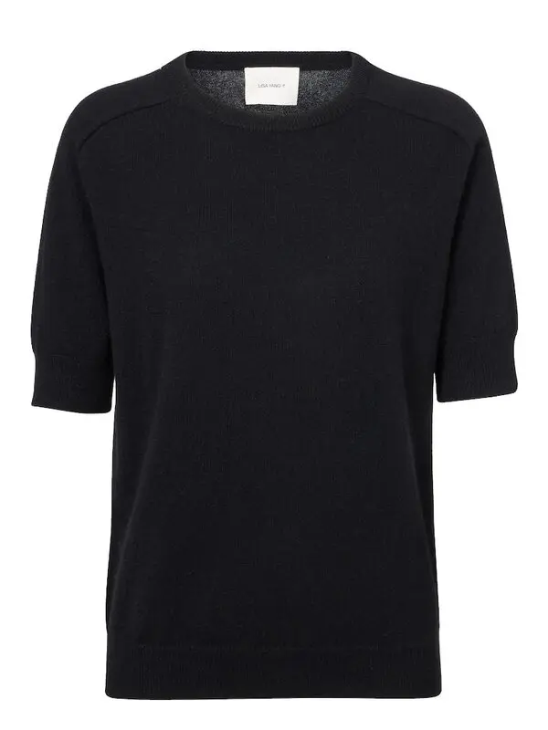 LISA YANG Kenza Cashmere T-shirt - Black