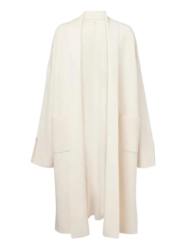 Jardin Des Orangers Wool And Cashmere Cardigan - White