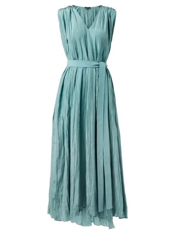 JOSEPH Martini Silk Maxi Dress - Blue