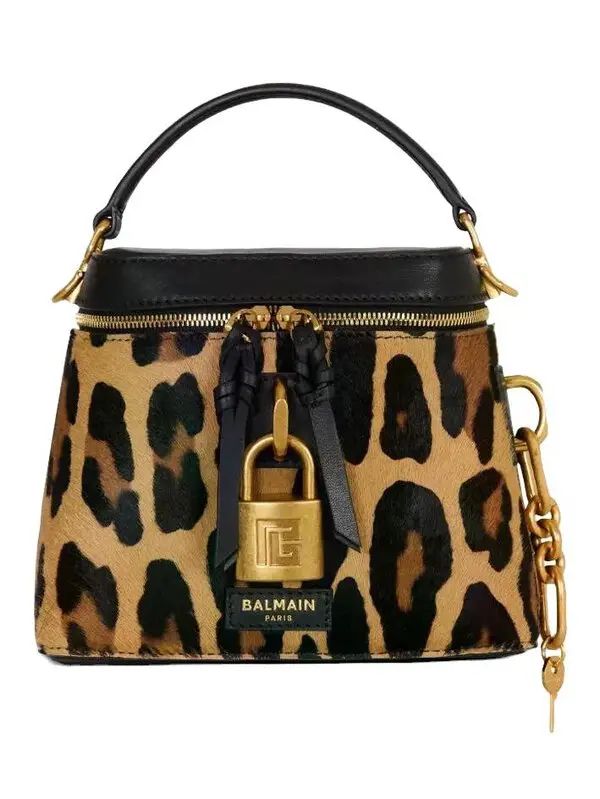 Balmain Pulse Tote Bag - Brown