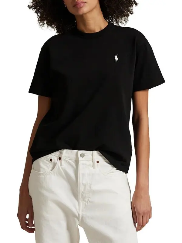 Polo Ralph Lauren Relaxed Cotton T-shirt - Polo Black