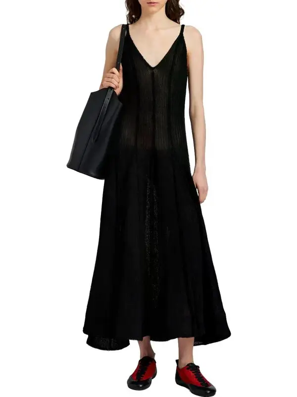 Proenza Schouler Tavia Midi Dress - Black