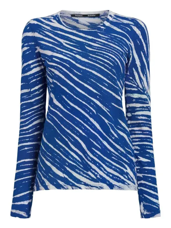 Proenza Schouler Mia T-shirt - Blue
