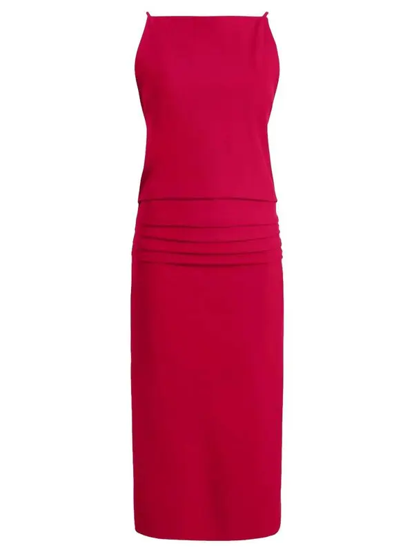 Proenza Schouler Priya Midi Dress - Red
