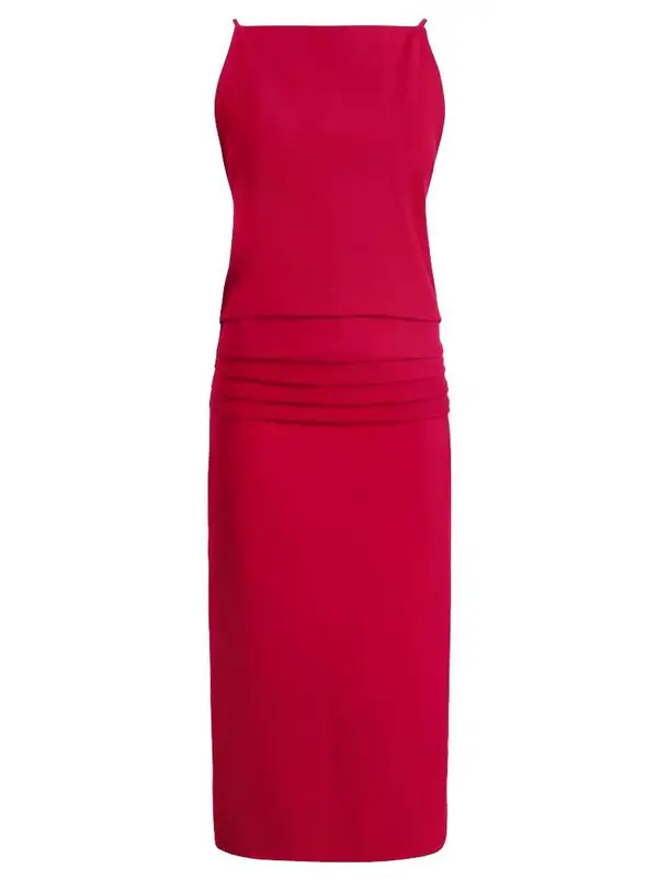 Proenza Schouler Priya Midi Dress - Red