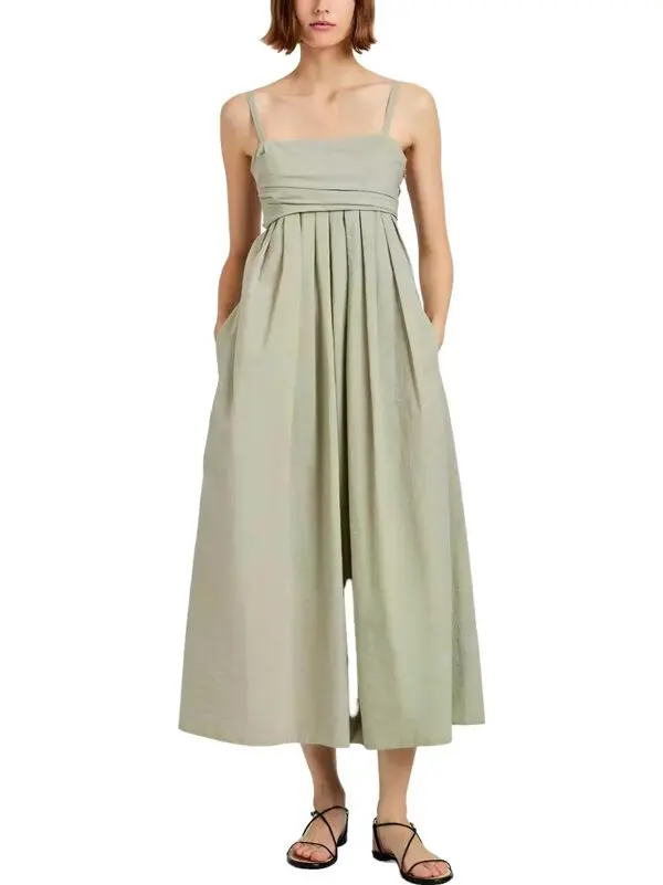 Proenza Schouler White Label Claudine Midi Dress - Green