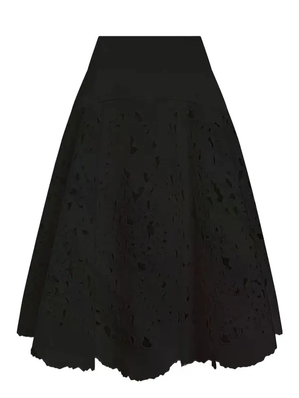 Proenza Schouler Olene Midi Skirt - Black