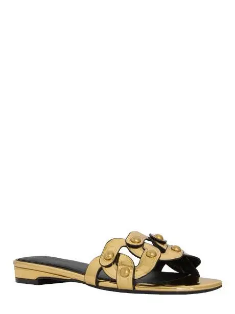 Rebecca Minkoff Chain Slide Sandal - Gold