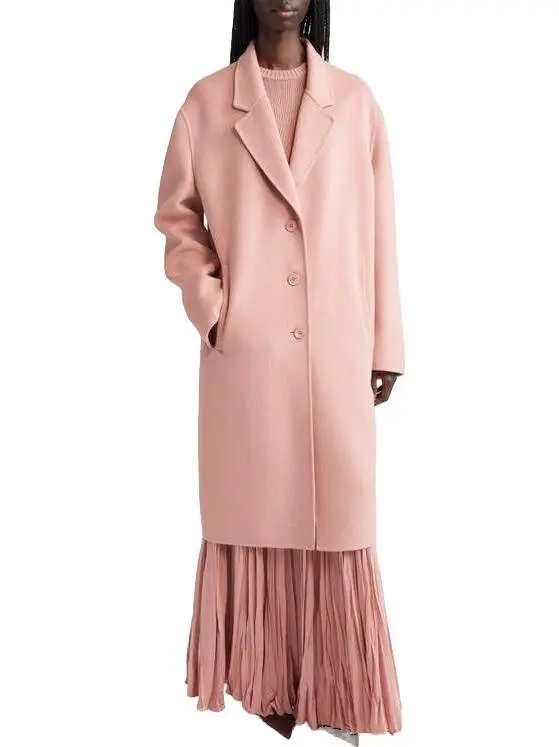 Michael Kors Slouch Virgin Wool Coat - Rosette