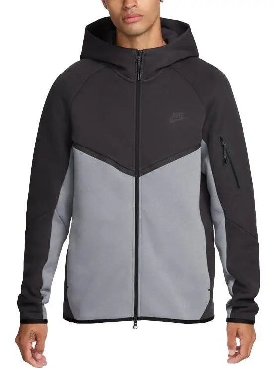 Nike Tech Windrunner Zip Hoodie - Anthracite/ Cool Grey/ Black