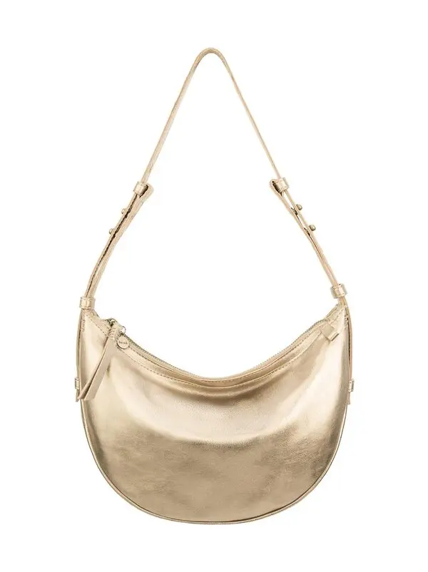 THE SAK Tess Leather Shoulder Bag - Light Gold