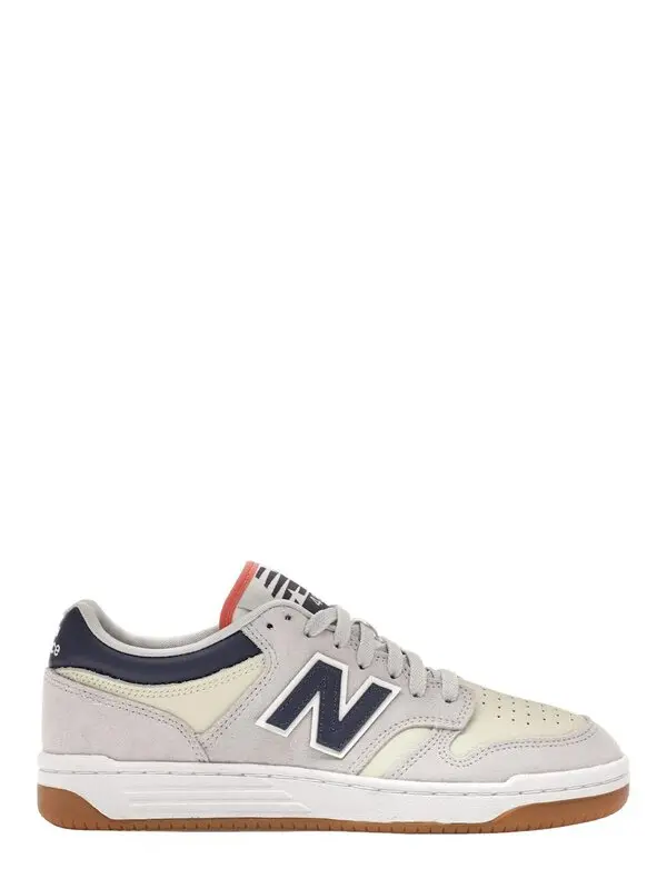 NEW BALANCE 480 Lace Up Sneakers - Pearl Grey/mineral/dream State