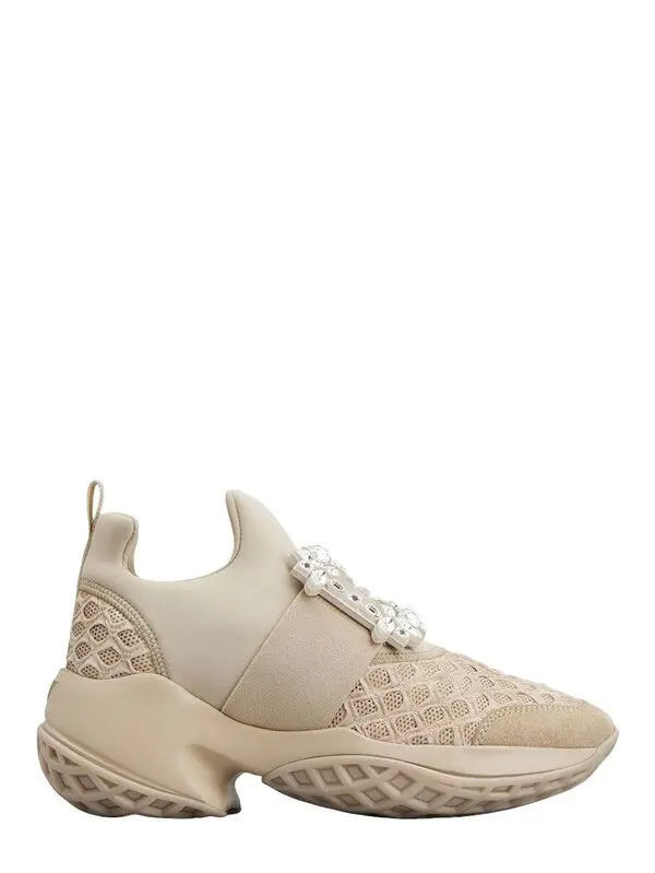 ROGER VIVIER Viv' Run Sneakers - Beige
