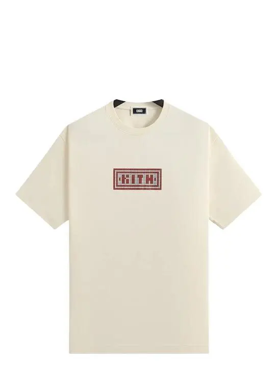 Kith Blossom Logo Tee Shirt - Sandrift