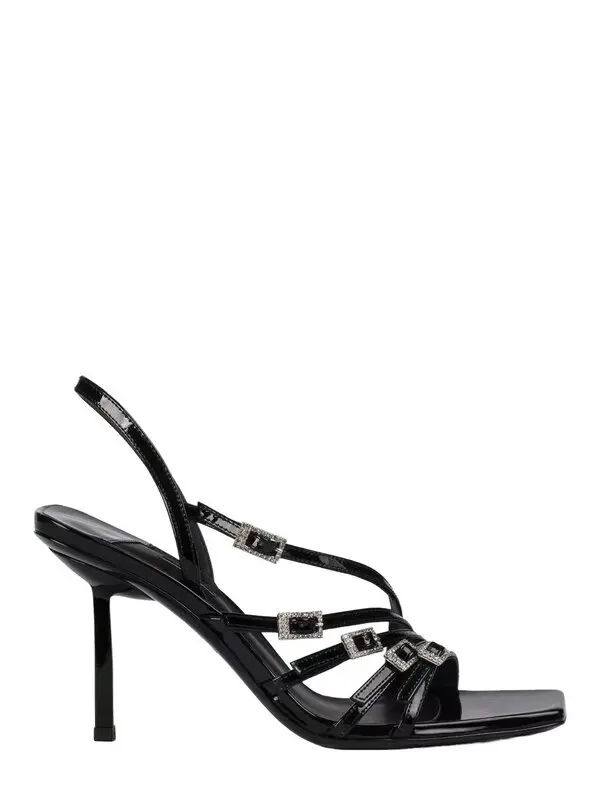 LE SILLA 95mm Sarlet Heeled Sandals - Black