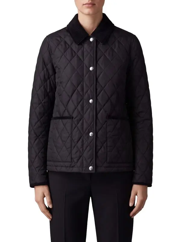 Burberry Quilted Jacket - Black