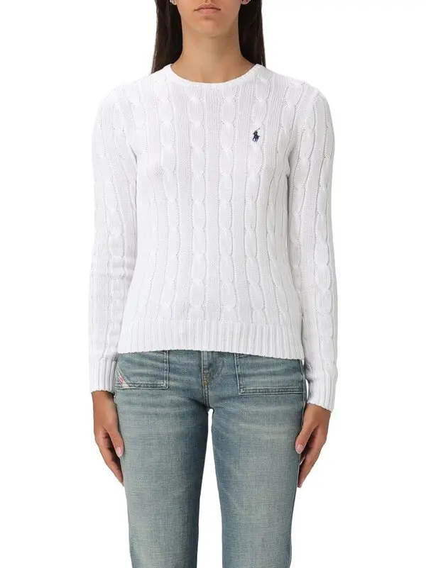 Polo Ralph Lauren Cable Knit Sweater - White