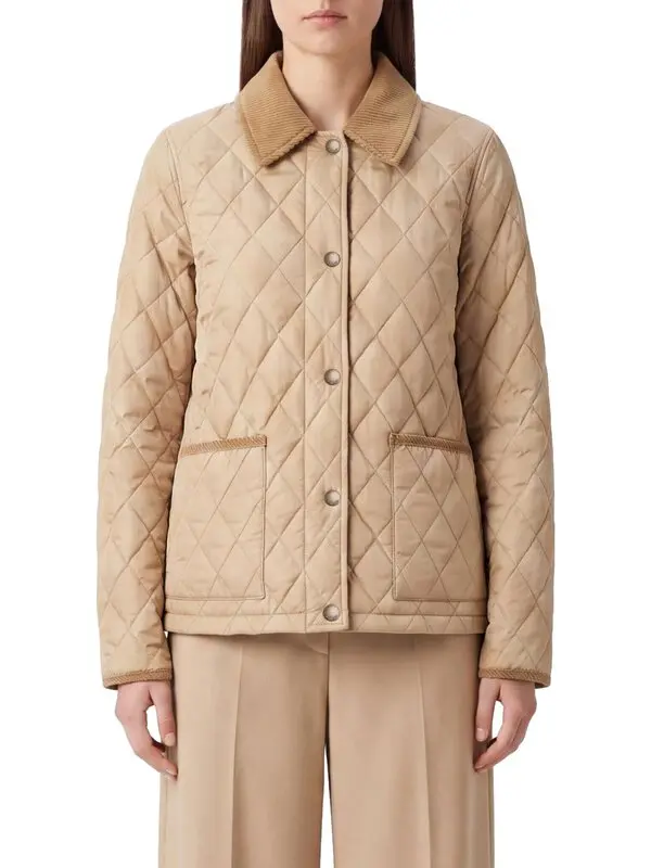 Burberry Quilted Jacket - Sand