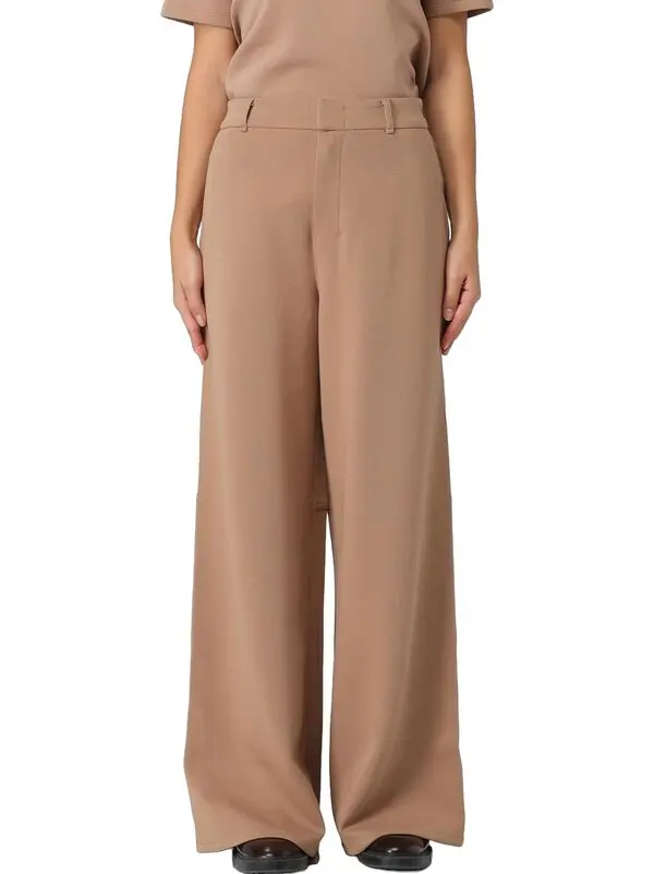Max Mara Wide Leg Tailored Pants - Camel