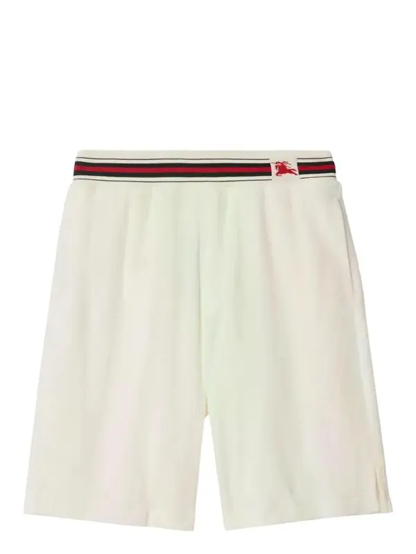 Burberry Elasticated-waistband Shorts - White