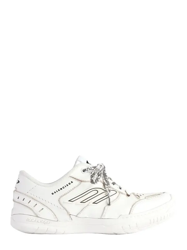 Balenciaga Hamptons Clean Sneaker - White
