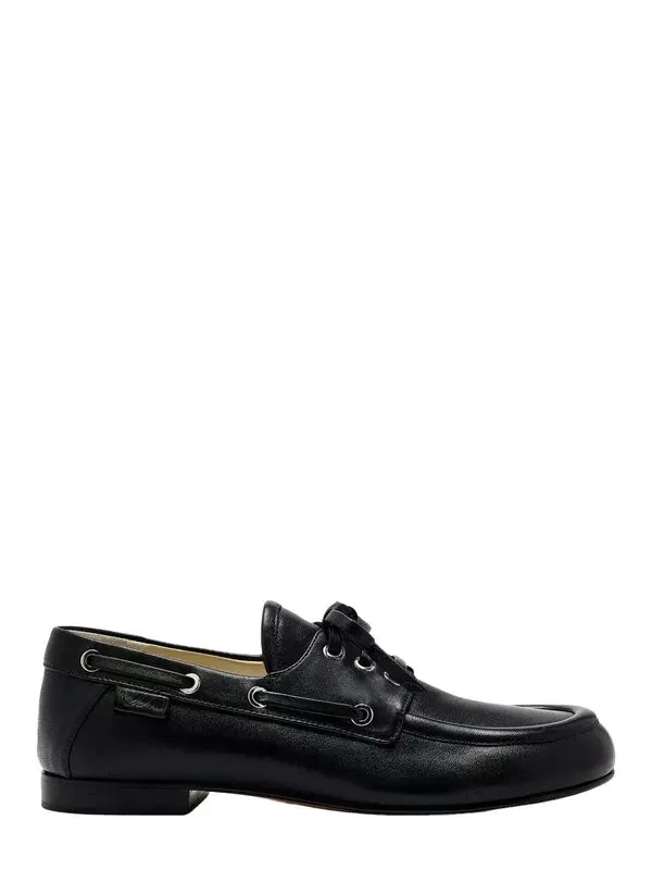 Proenza Schouler Deck Shoes - Black