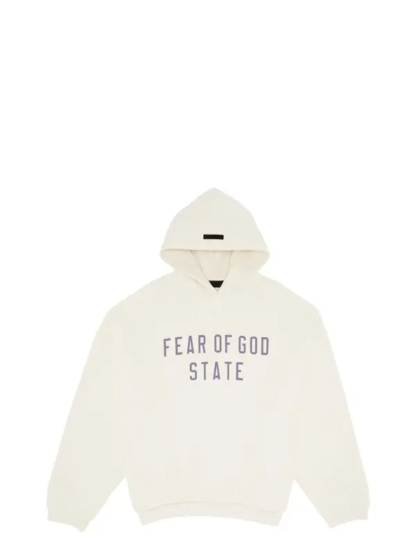 Fear Of God Fleece Hoodie - Cream
