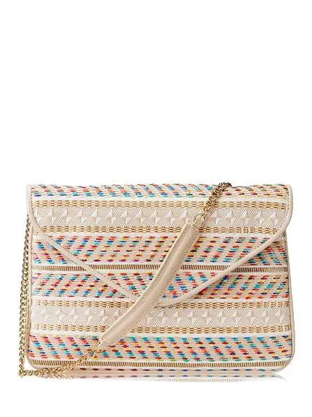 Gigi New York Maya Clutch - Natural