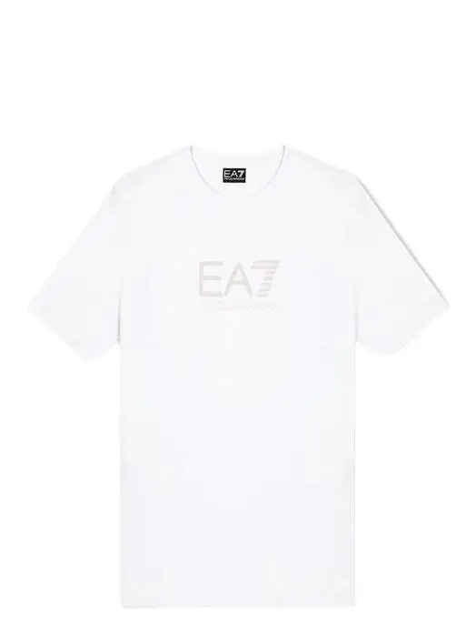 Emporio Armani Gold Label Viscose-blend Crew-neck T-shirt - White