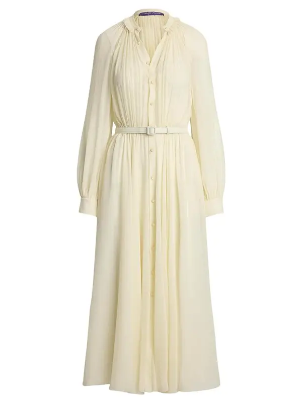 Ralph Lauren Grantly Midi Shirt Dress - Beige