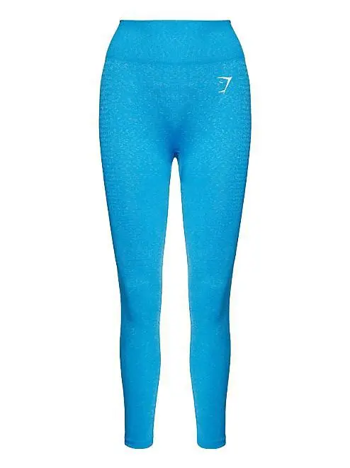 GYMSHARK Vital Sculpt Seamless Leggings - Blue
