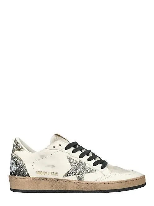 GOLDEN GOOSE Ball Star Leather Low-top Trainers - White/comb