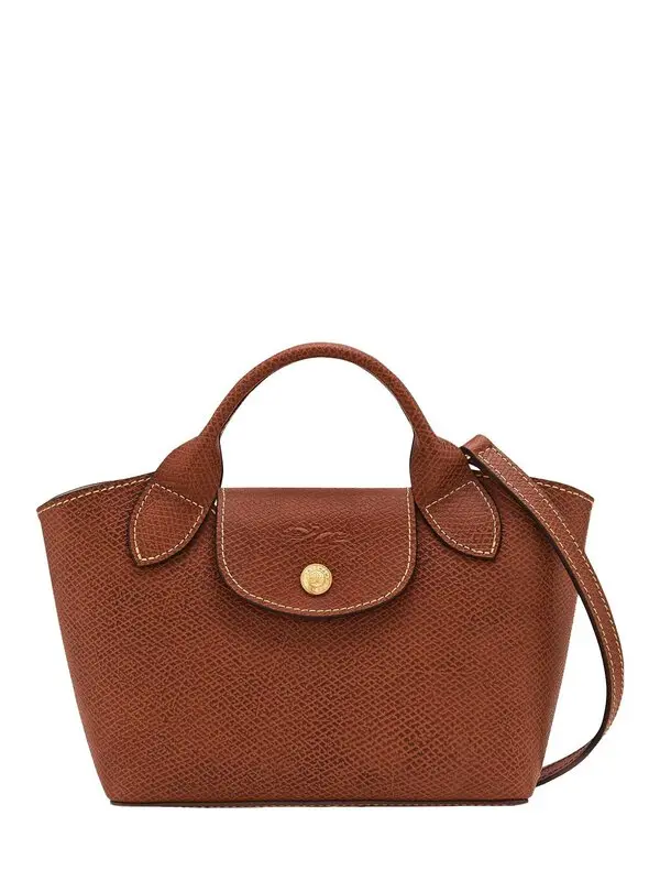 Longchamp Pure Tote Bag - Brown