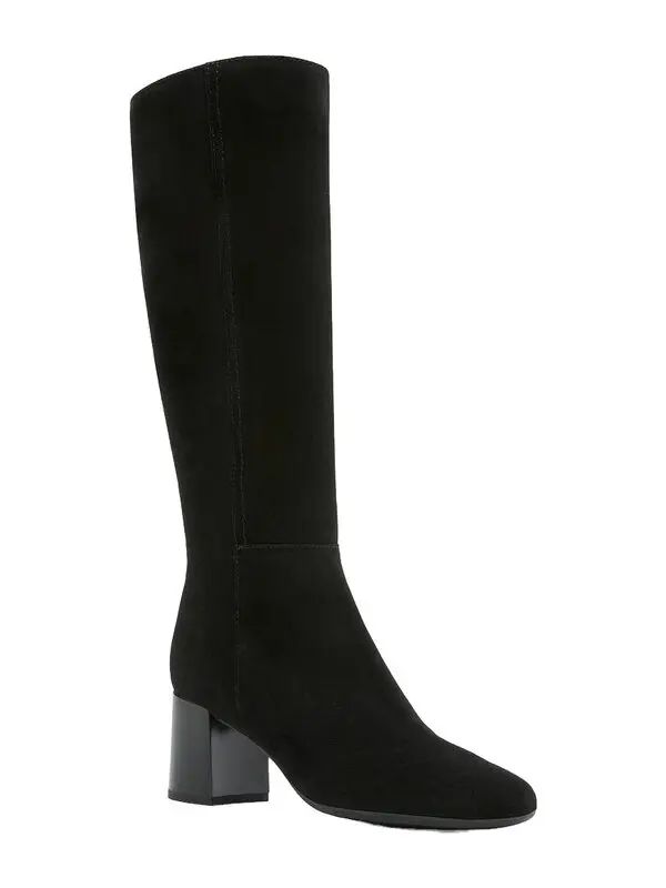 La Canadienne Kammie City Dry™ Waterproof Knee High Boot - Black Suede