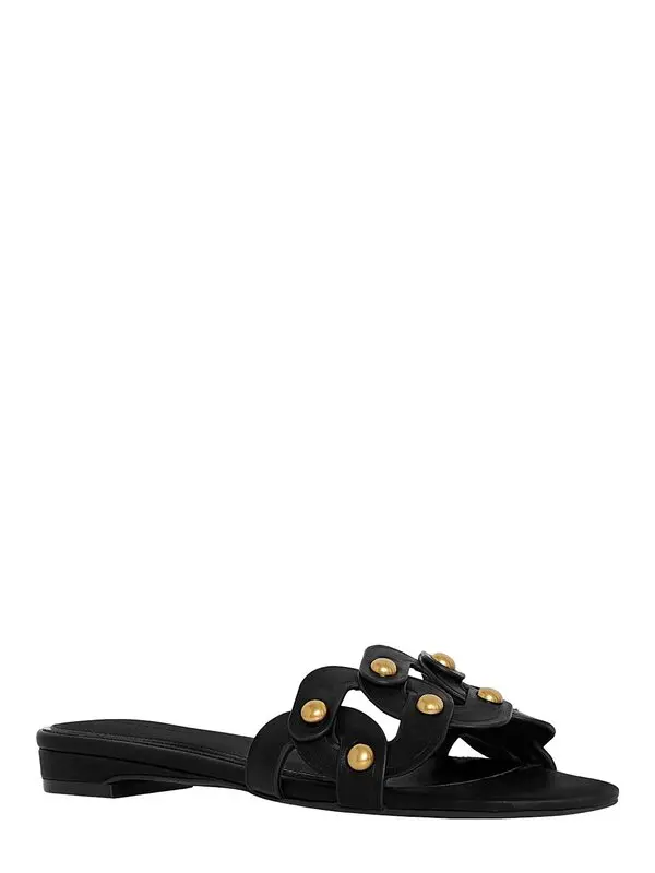 Rebecca Minkoff Chain Slide Sandal - Black