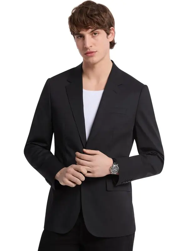 Michael Kors Coolmax Woven Blazer - Black