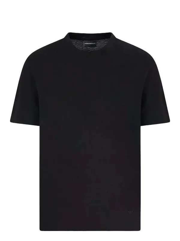 Emporio Armani Cotton T-shirt - Black