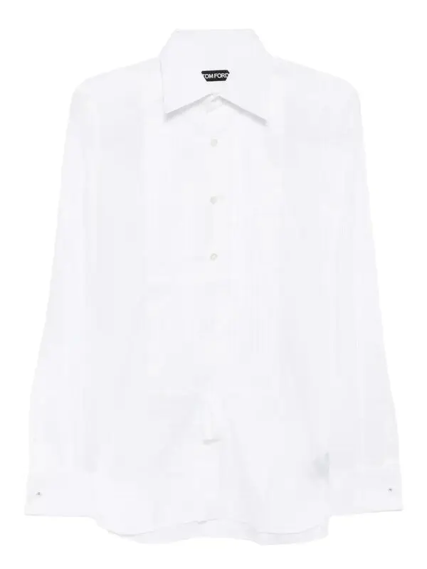 TOM FORD Cocktail Voile Shirt - White