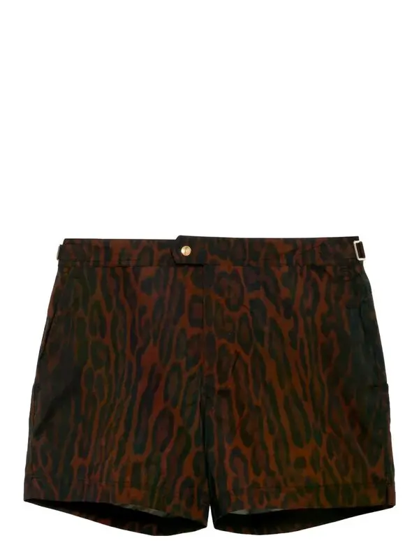 TOM FORD Swim Shorts - Brown