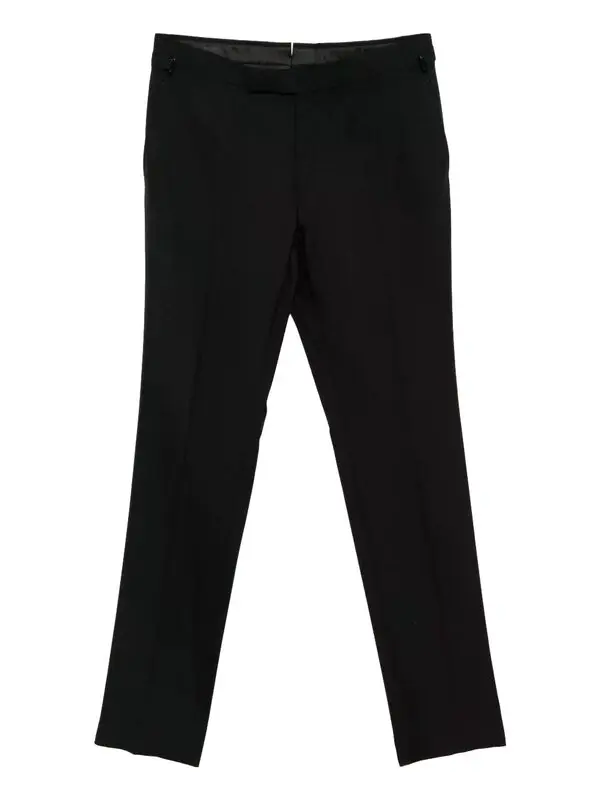 TOM FORD Fluid Twill Pant - Black