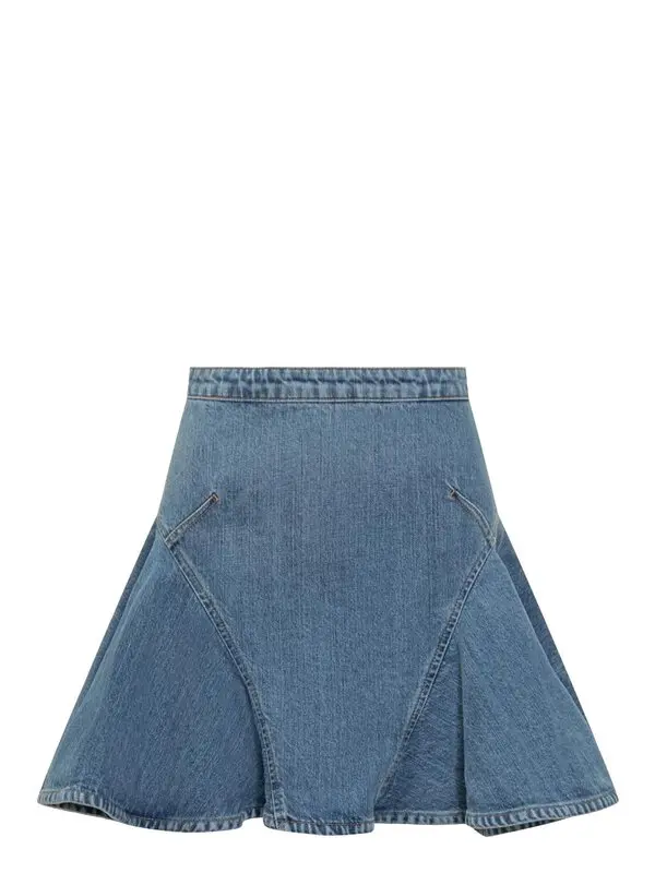 Givenchy Denim Miniskirt - Blue