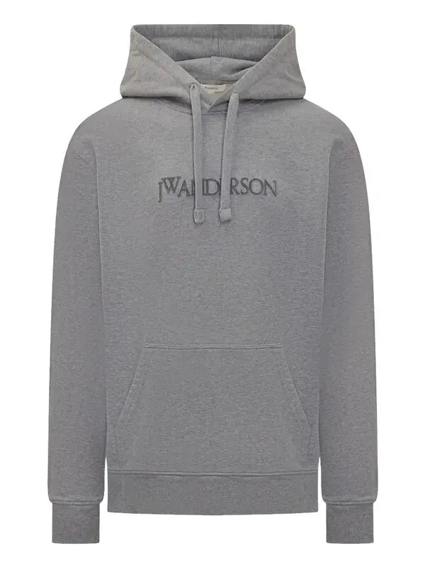 JW Anderson Hooded Sweatshirt - Grey